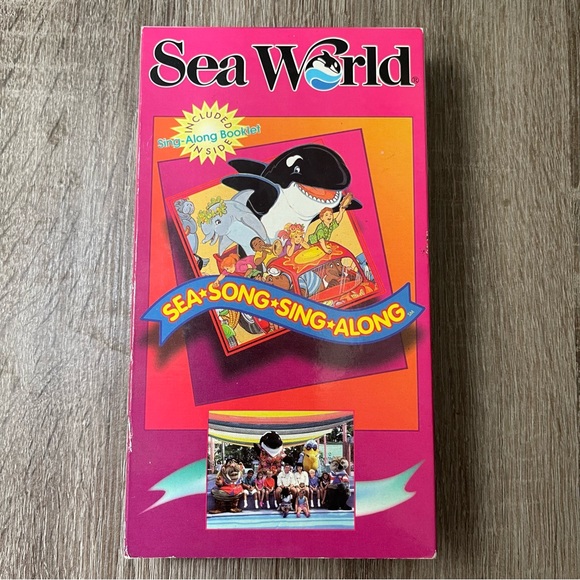 Sea World | Media | Vintage Sea World Sea Song Sing Along Vhs | Poshmark
